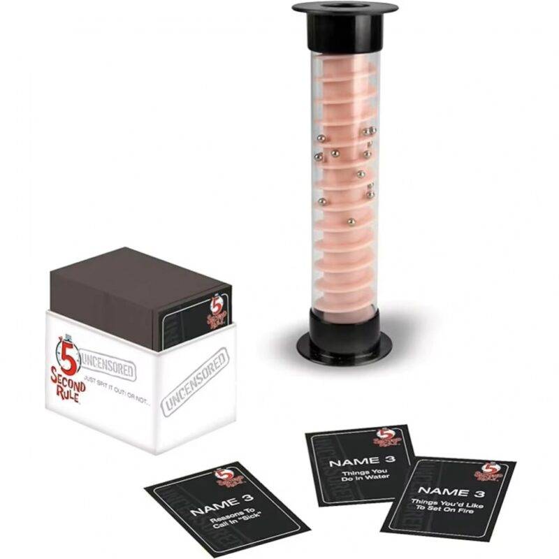 5-second Rule Party Board Game Card - Purified NZ