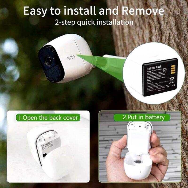 Arlo Pro / Pro 2 Rechargeable Battery - Purified NZ