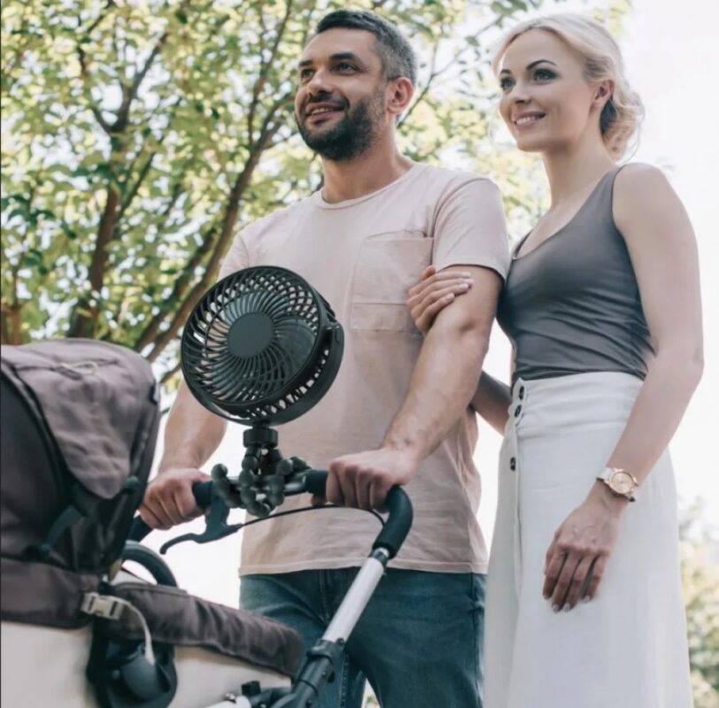 Octopus Fan Baby Stroller Fan Baby Trolley Fan - Purified NZ