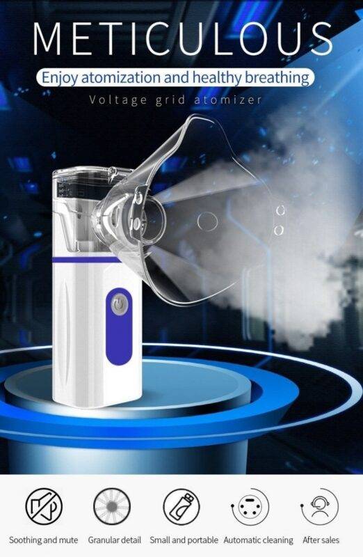 Portable Mesh Nebuliser Pro Nebulizer - Purified NZ